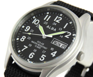 Seiko Alba Solar JDM AEFD 557 - Corvus