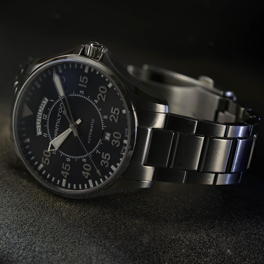 Hamilton Khaki Aviation Pilot Cooper Day Date H64615135 - Corvus