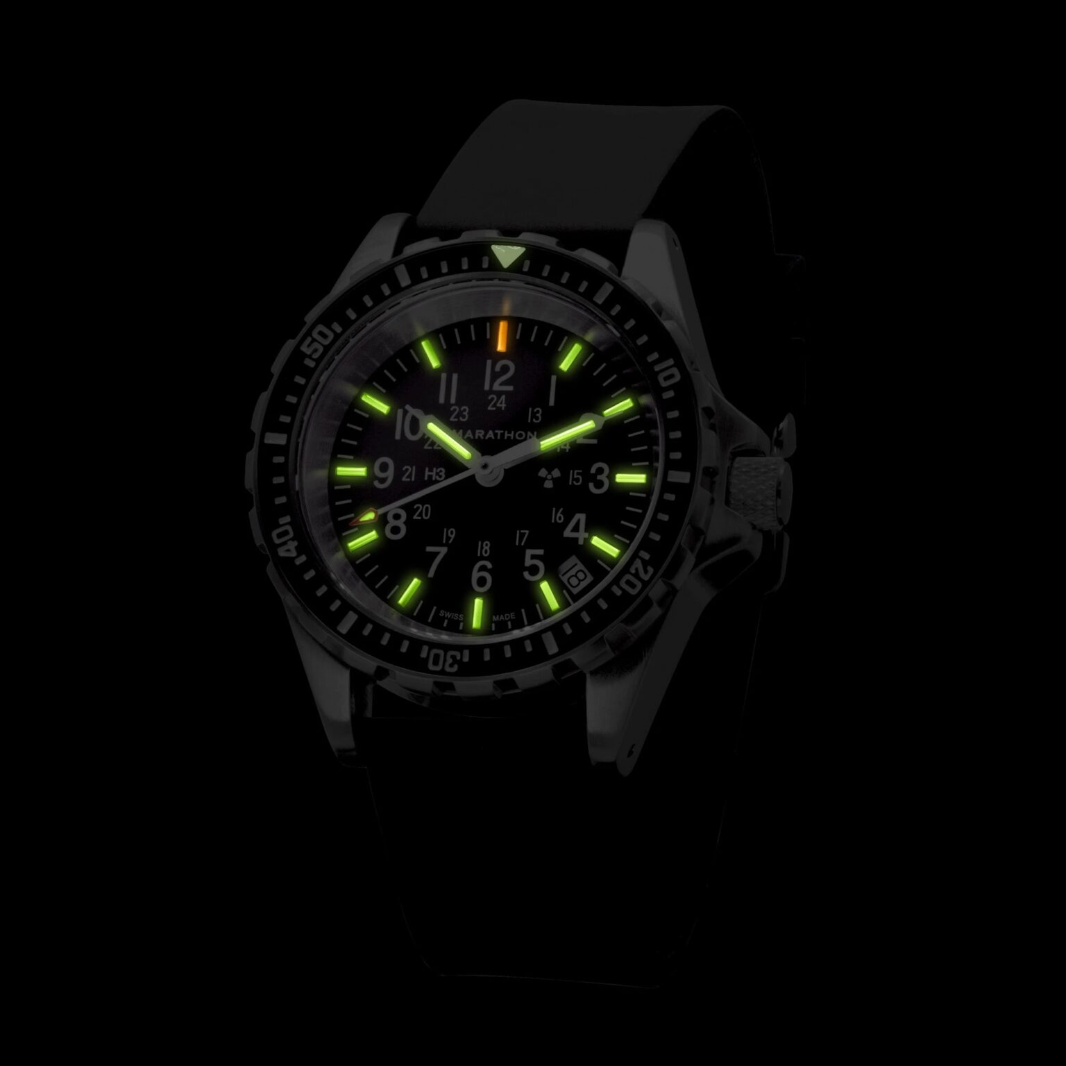 Marathon Diver Quartz MSAR 36mm - Corvus