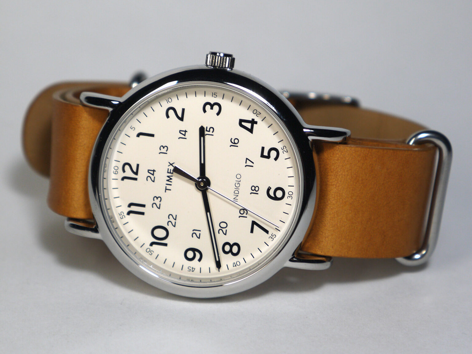 Timex Weekender Cream Nato Indiglo T2P492 - Corvus