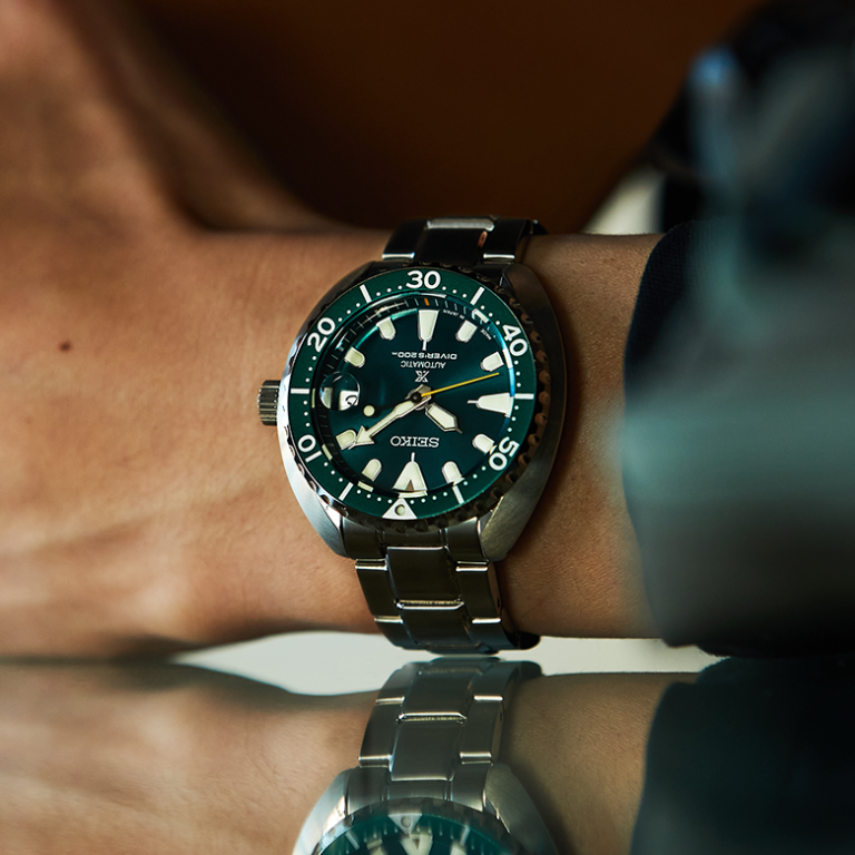 Seiko Prospex Mini Turtle Green JDM SBDY083 - Corvus
