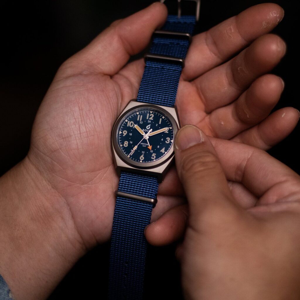 Boldr Venture GMT Blue Titanium - Corvus