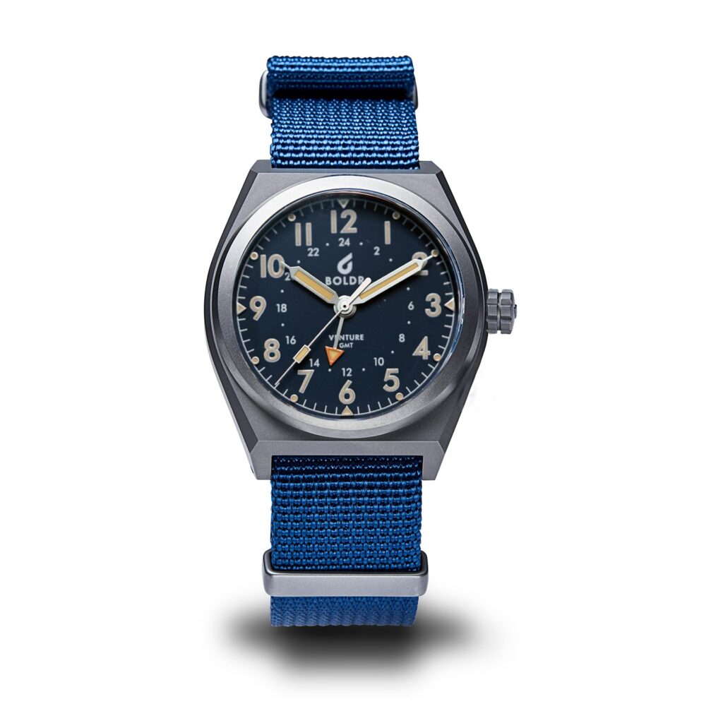 Boldr Venture GMT Blue Titanium - Corvus