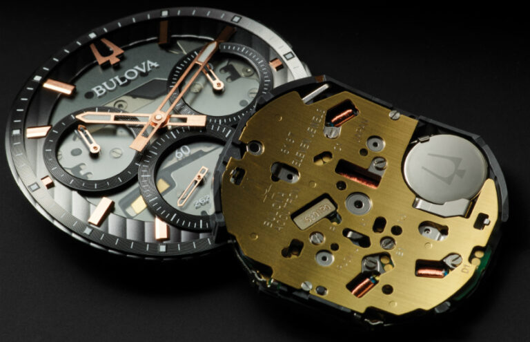 Bulova Precisionist CURV Chronograph Black Titanium 98A162 - Corvus