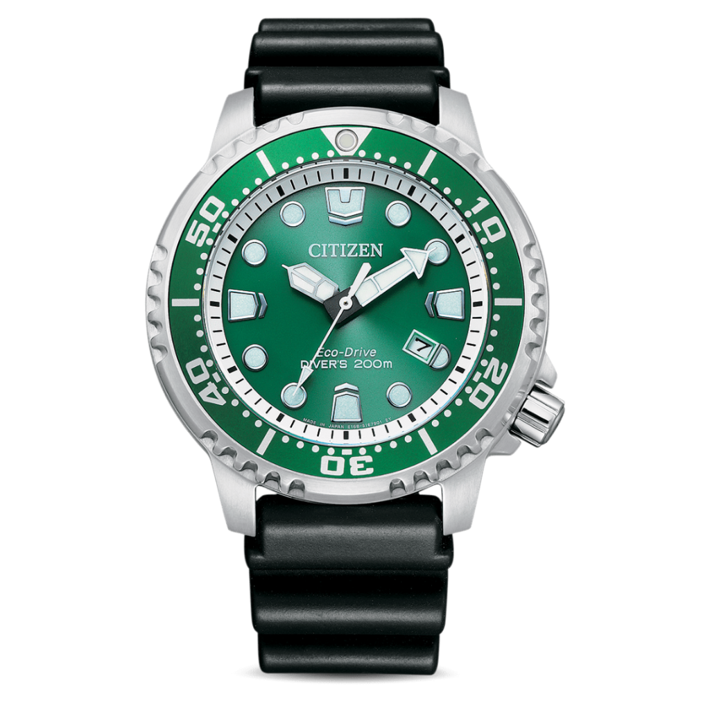 Citizen Promaster Marine Eco-Drive Green BN0158-18X - Corvus