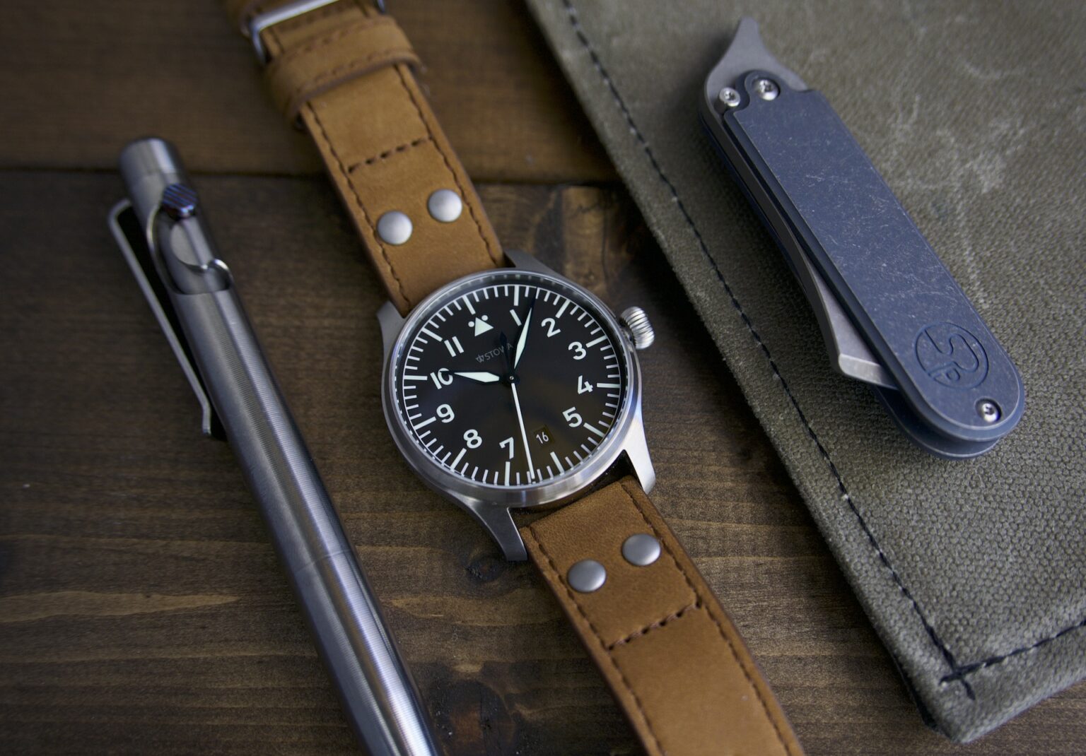 Stowa Pilot Flieger Classic 40 A-Type Automático - Corvus