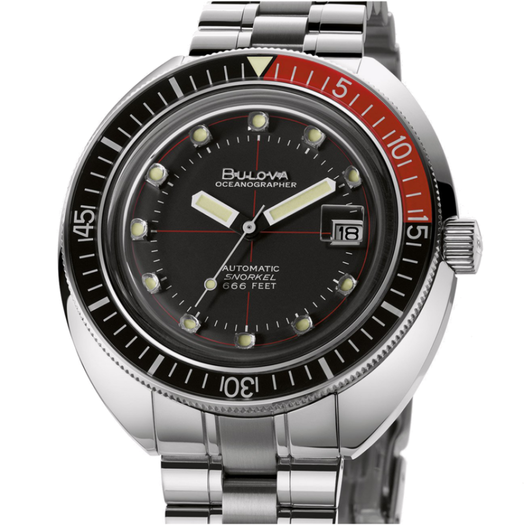 Bulova Oceanographer Snorkel 666 Devil Diver 98B320 - Corvus