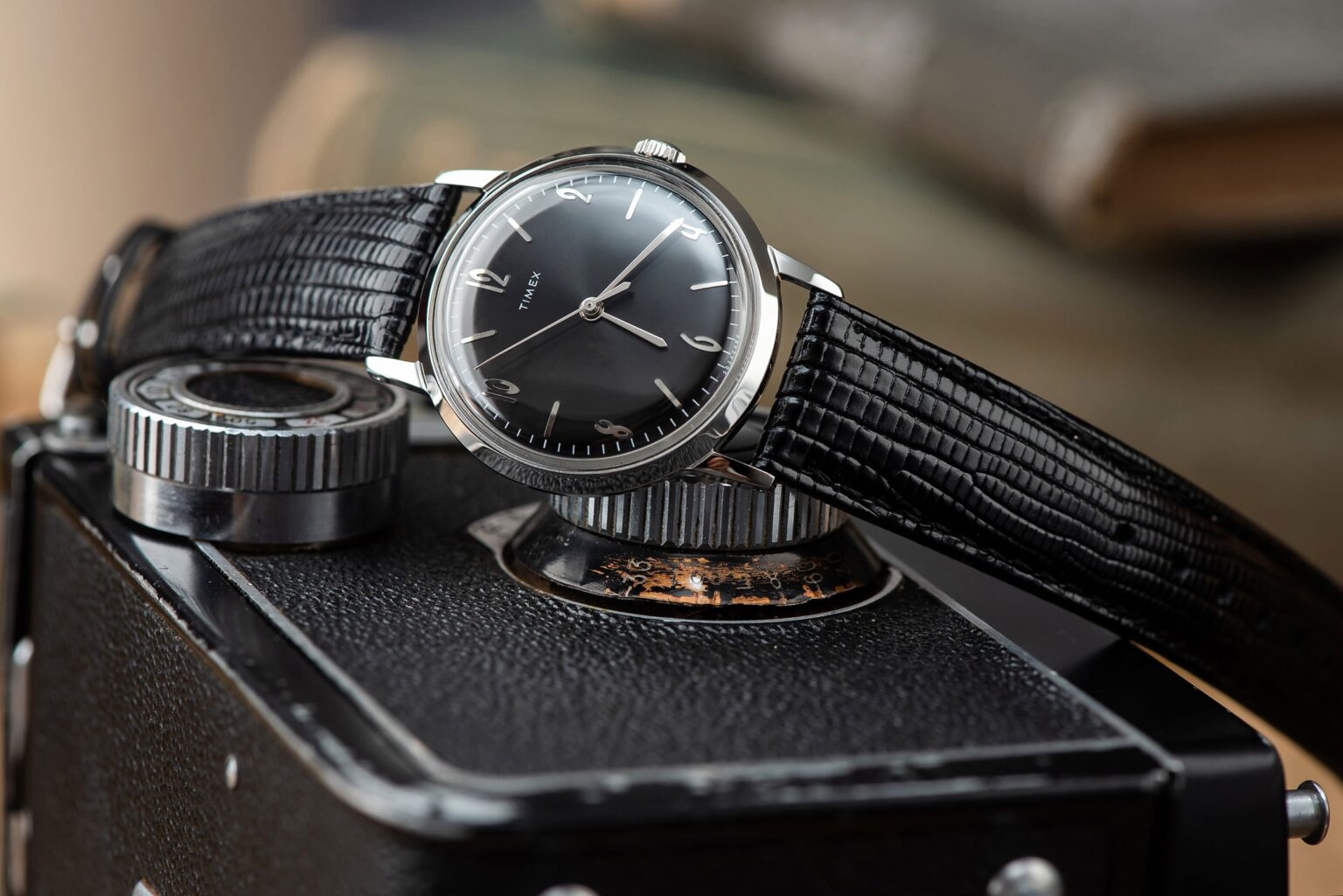 Timex Marlin Vintage 1960 Reissue Black TW2T18200 - Corvus