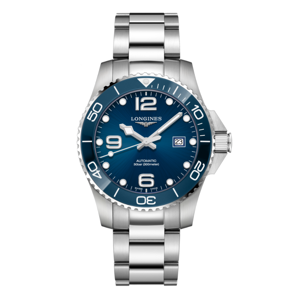 Longines HydroConquest Blue Dial 43 mm Ceramic L3.782.4.96.6 - Corvus