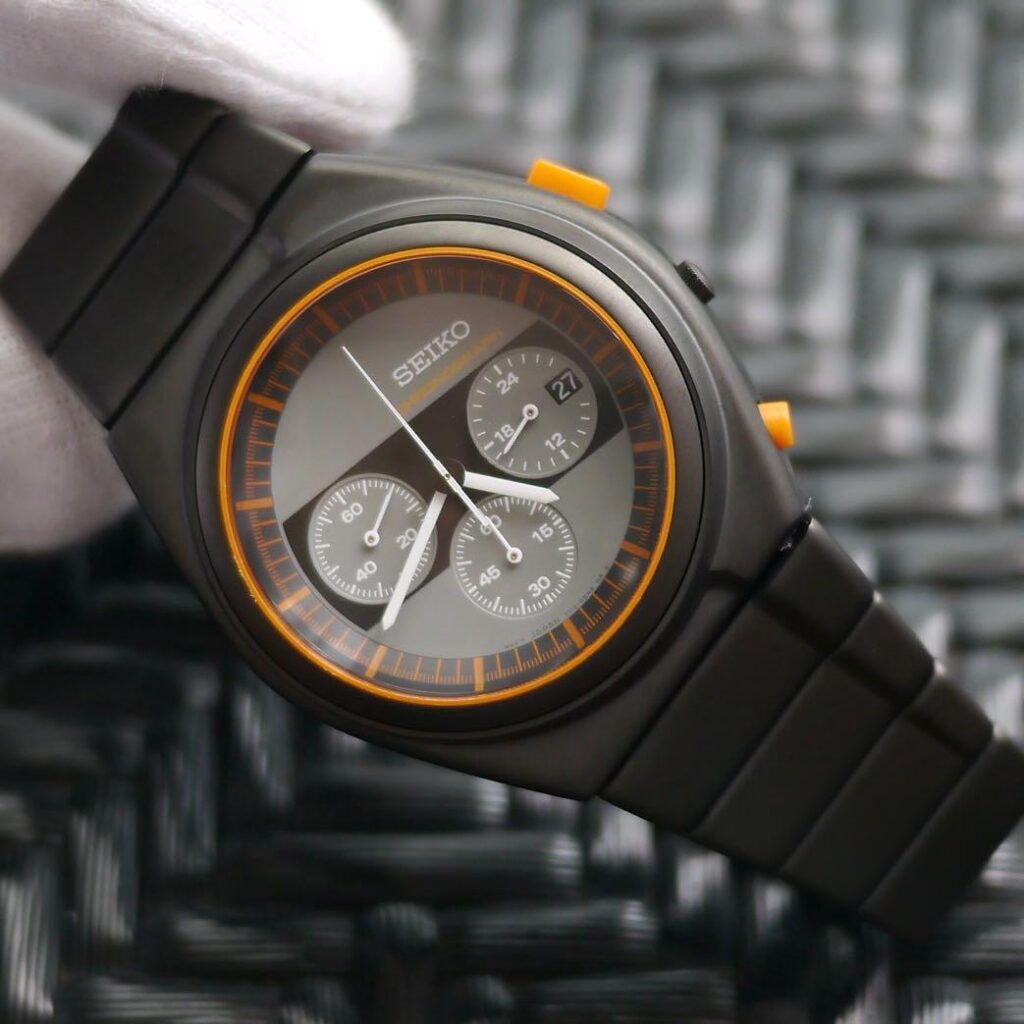 Seiko Spirit Giugiaro Chronograph JDM Orange SCED053 - Corvus