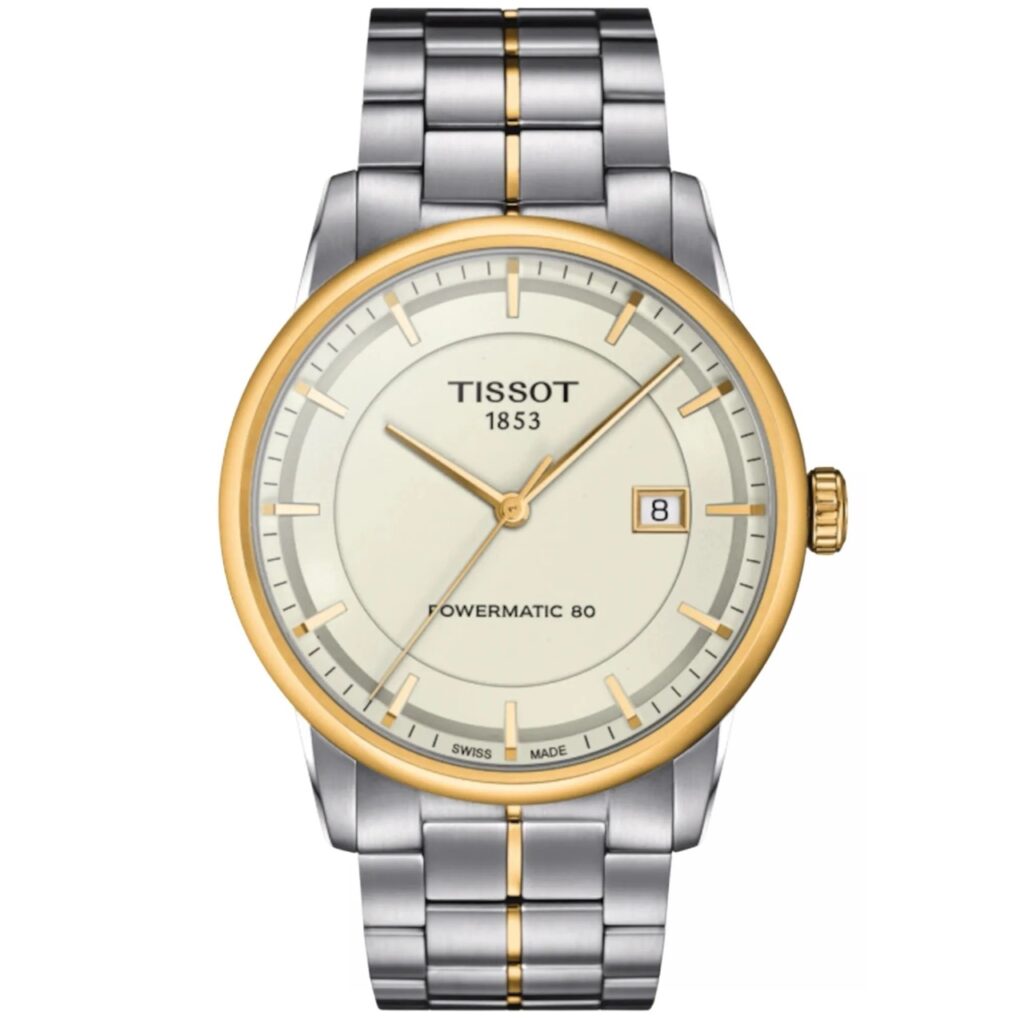 Tissot Powermatic 80 Ivory Champagne Automatico T086.407.22.261.00 - Corvus